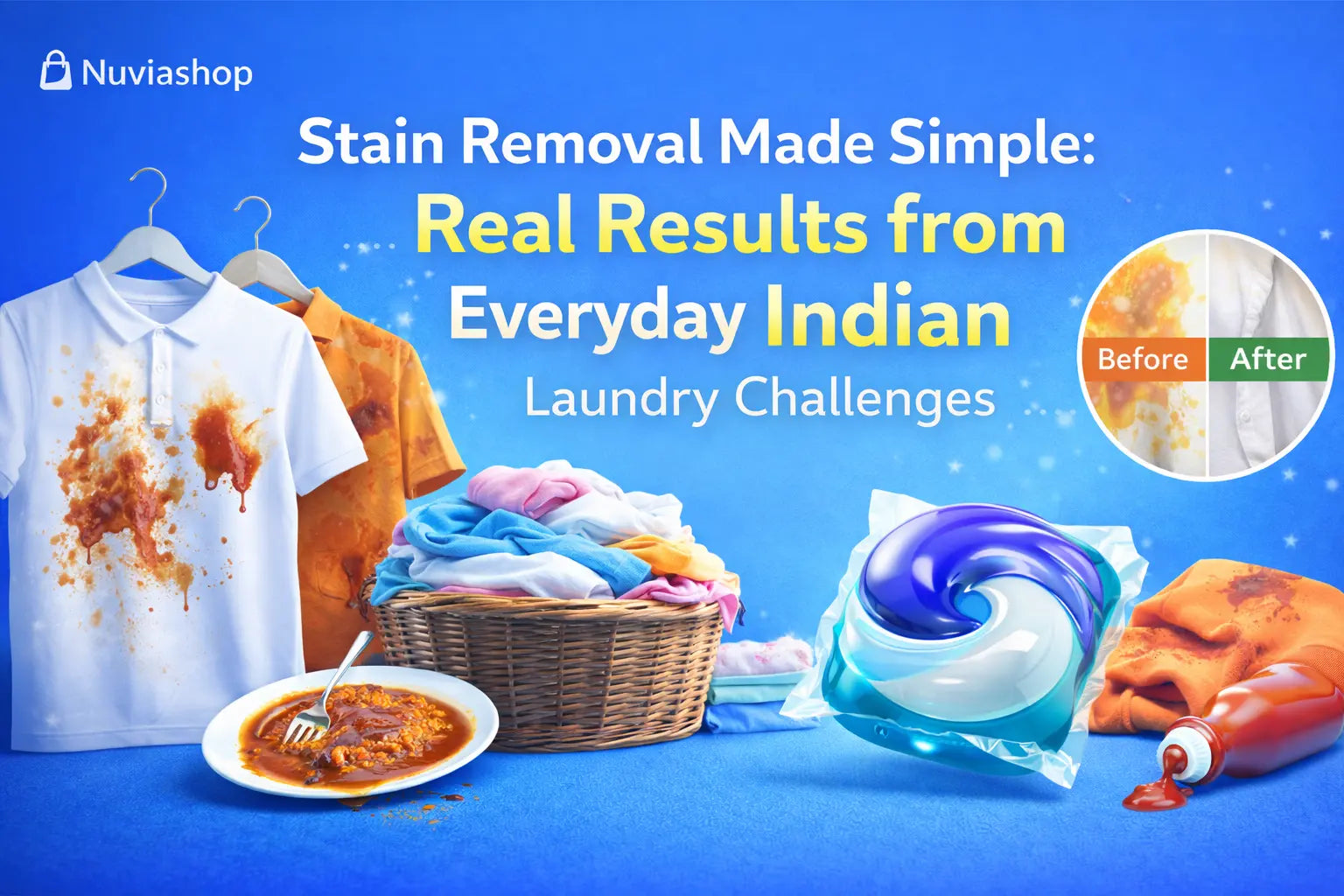 Stain Removal Made Simple: Real Results from Everyday Indian Laundry C ...